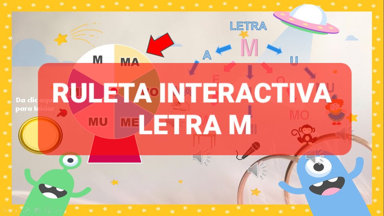 Ruleta con sonido de la letra M - YouTube