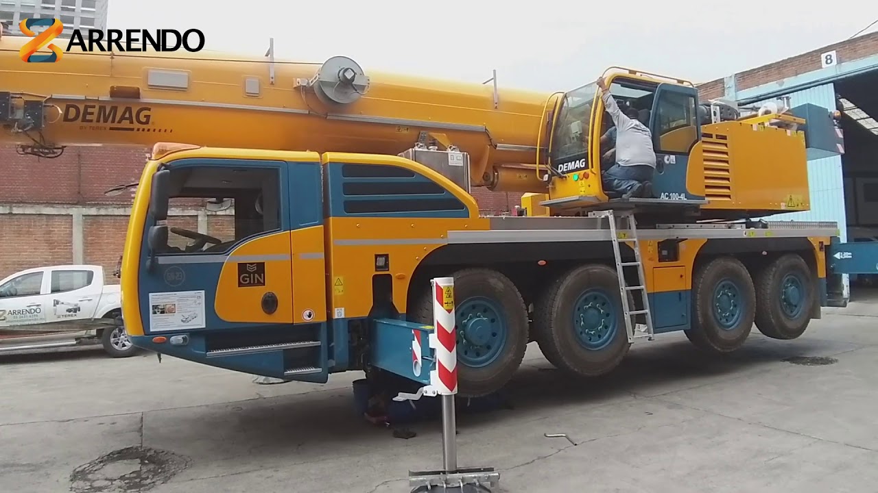 DEMAG AC 100 | ARRENDO - YouTube