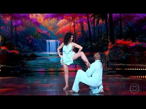 Tereza Seiblitz dança Lambada na Dança dos Famosos | Domingão com Huck 28/09/2025