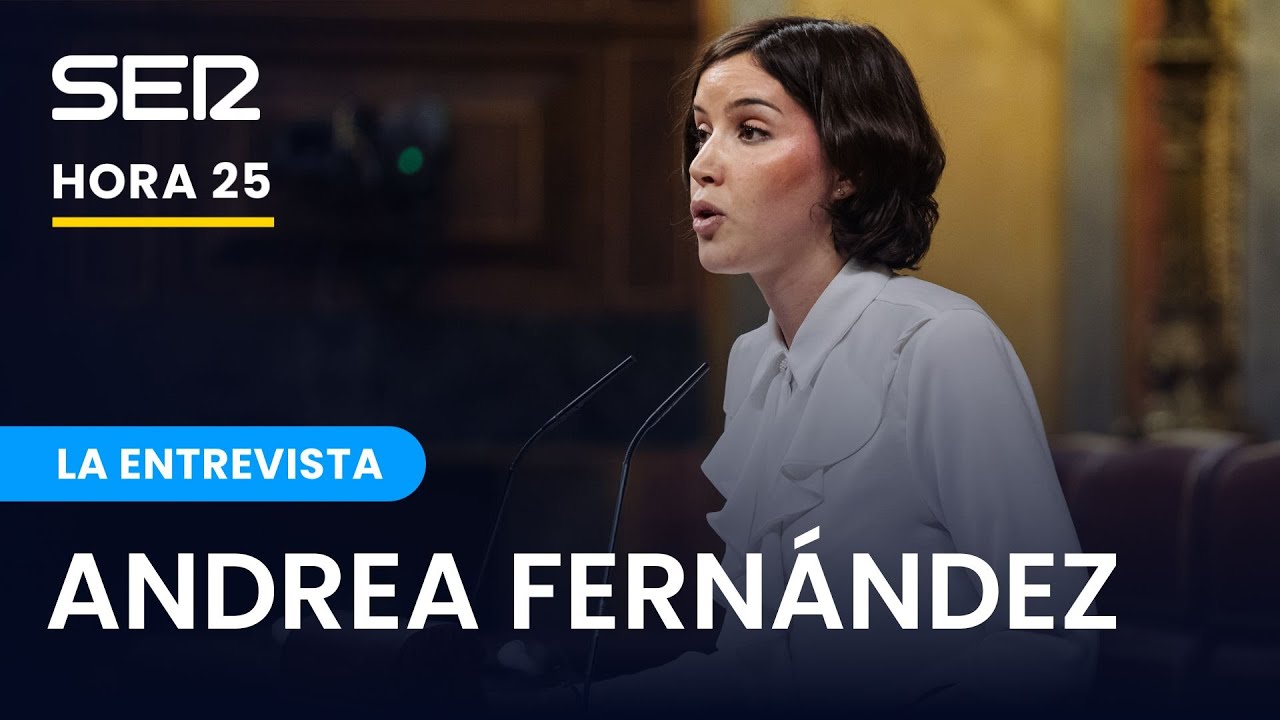 Entrevista a Andrea Fernández | Hora 25 - YouTube