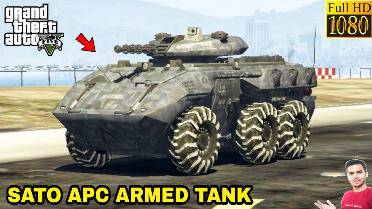 GTA 5 : HOW TO INSTALL SATO APC ARMED TANK MOD🔥🔥🔥 - YouTube