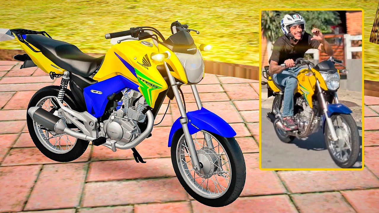 RICARDO MUNIZ SOLTOU A TITAN 150 BRASILEIRA NA MINHA MÃO 😍 GTA SA VIDA ...