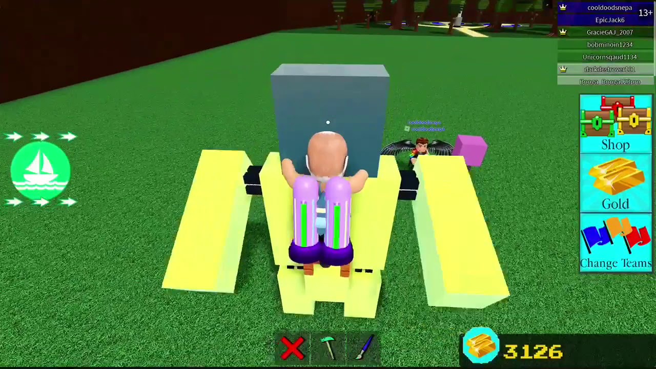 Roblox Build A Boat For Treasure how to build MECHS + BATTLES - YouTube