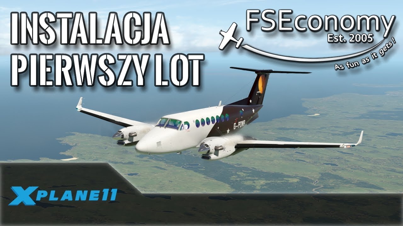 FSECONOMY - Instalacja i pierwszy lot - Poradnik X-Plane 11 - YouTube