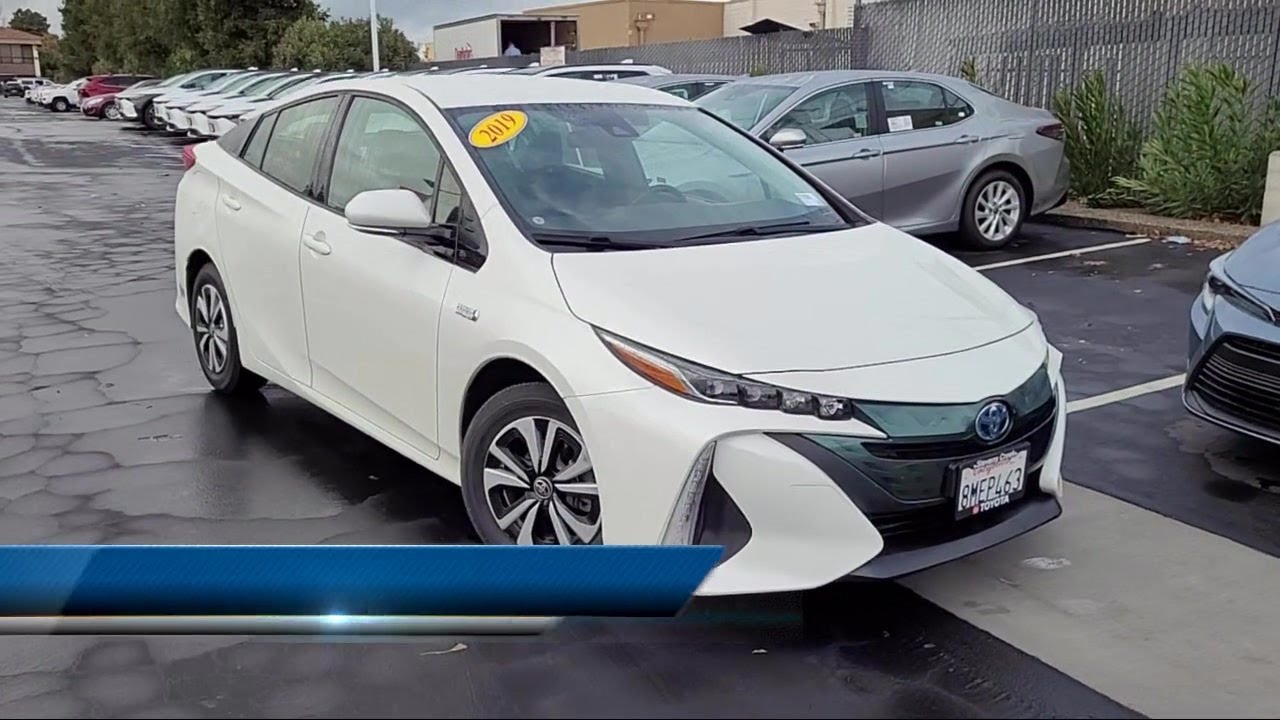 2019 Toyota Prius Prime Plus San Jose Santa Clara Fremont San Francisco ...