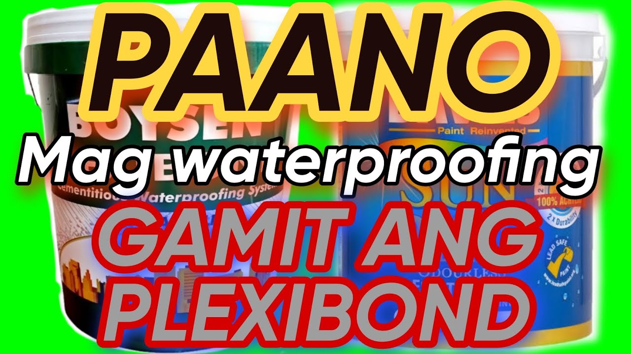 PAANO MAG WATERPROOFING | FIREWALL | gamit ang Boysen FLEXIBOND - YouTube