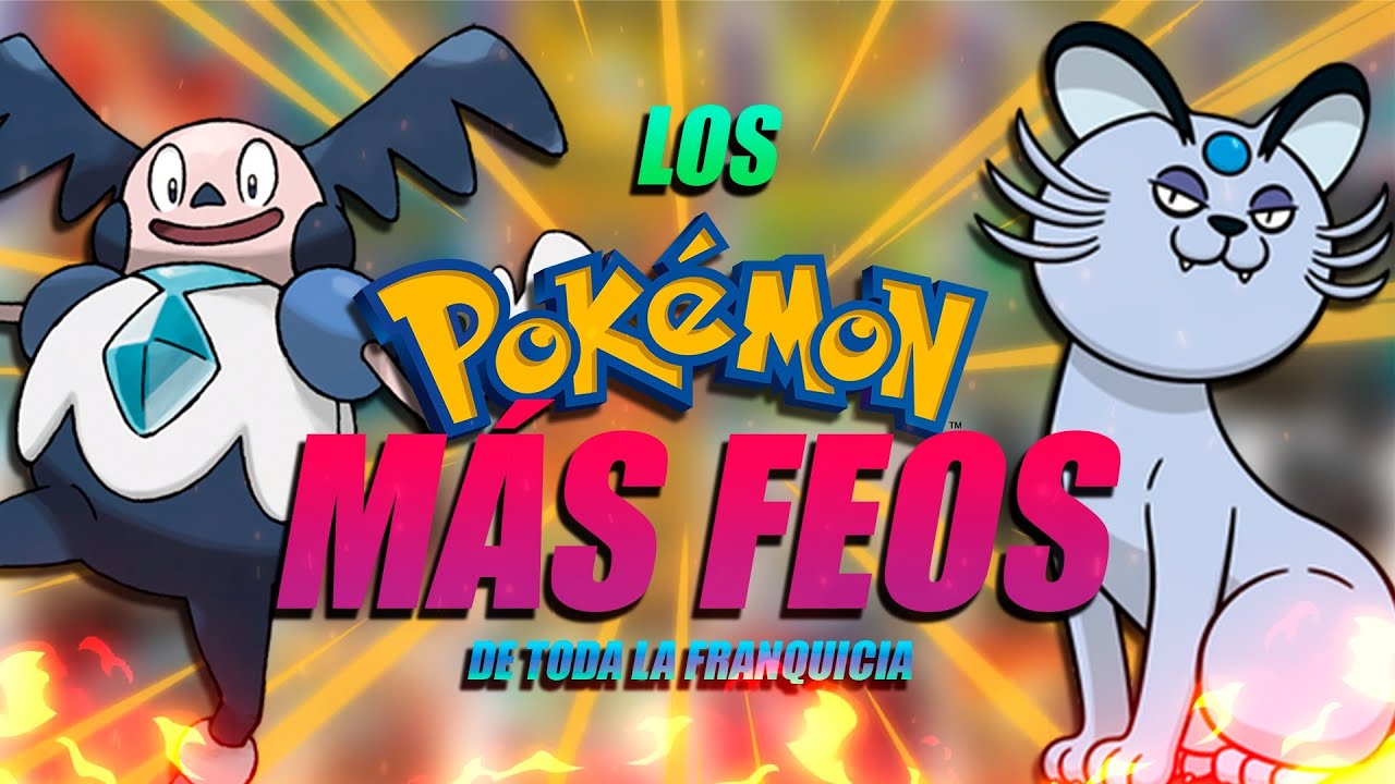 ¡Los PÓKEMON más FEOS de toda la franquicia! - YouTube