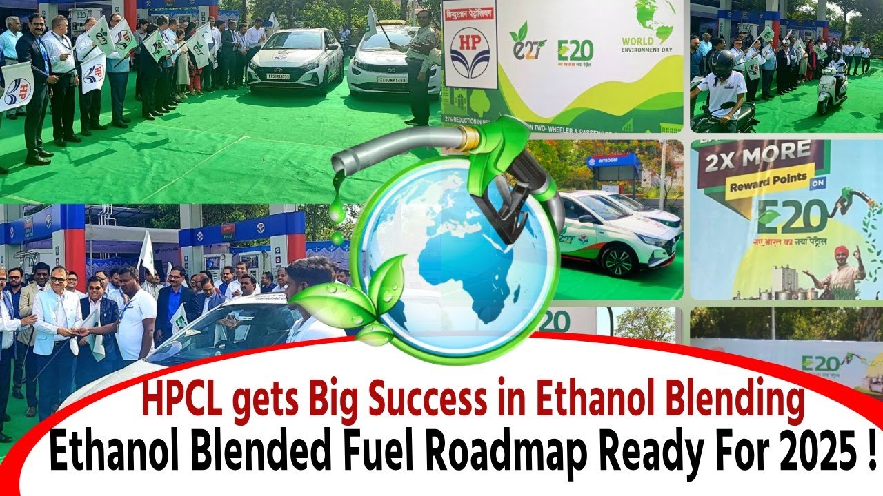 HPCL successful launches a pilot study on vehicles using E27 fuel and ...