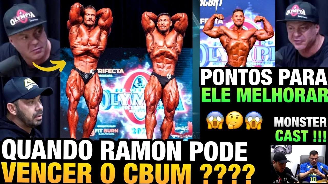 PINDUCA OPINOU: RAMON VS CBUM + OQUE RAMON TEM QUE MELHORAR (MONSTER ...
