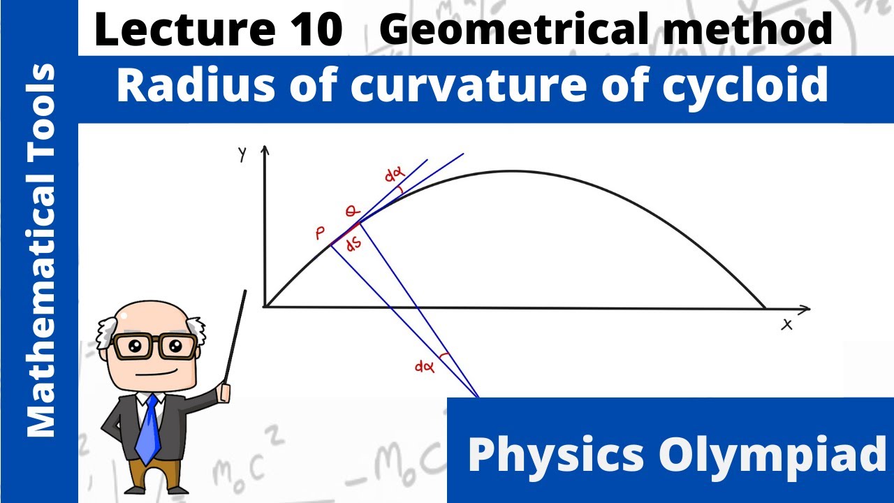 Mathematical Tools | Lecture 10 | radius of curvature of cycloid using ...