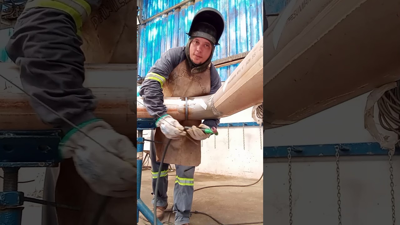 acabamento de solda TIG no aço inox 304L s5 feita no dedo - YouTube