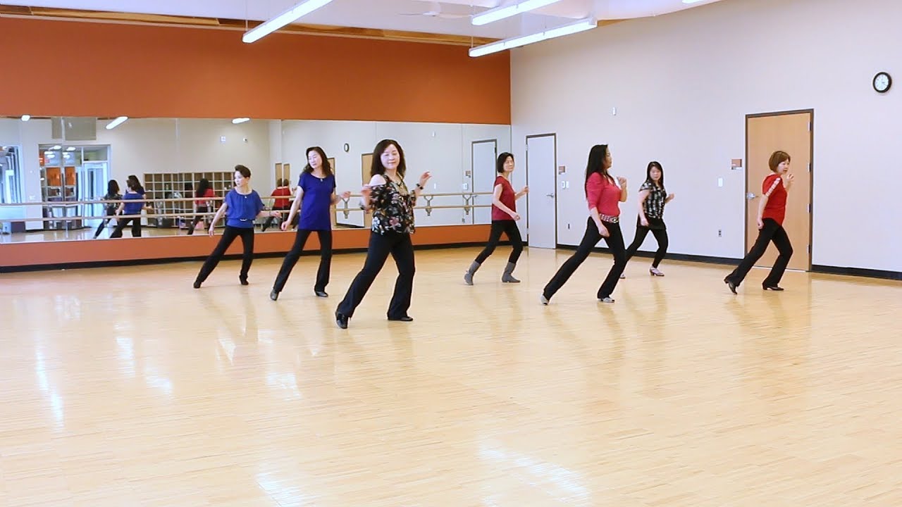 I'm Over You - Line Dance (Dance & Teach) - YouTube