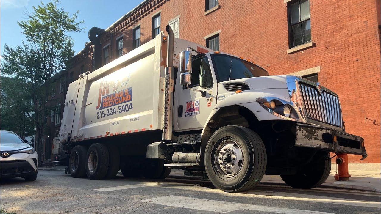 Philadelphia Garbage Trucks- JR’s Hauling and Recycling - YouTube
