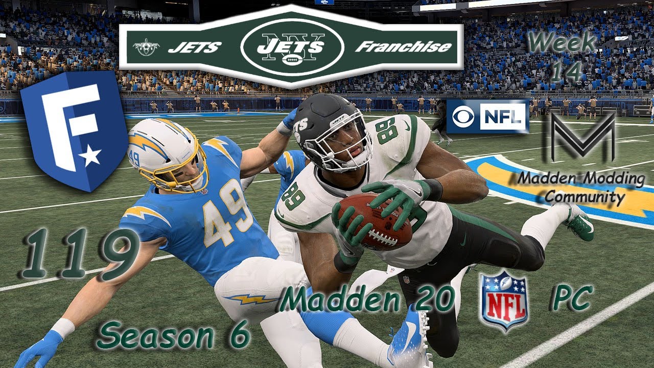 Madden Modding Community Franchise - Jets at Chargers on CBS Sports ...