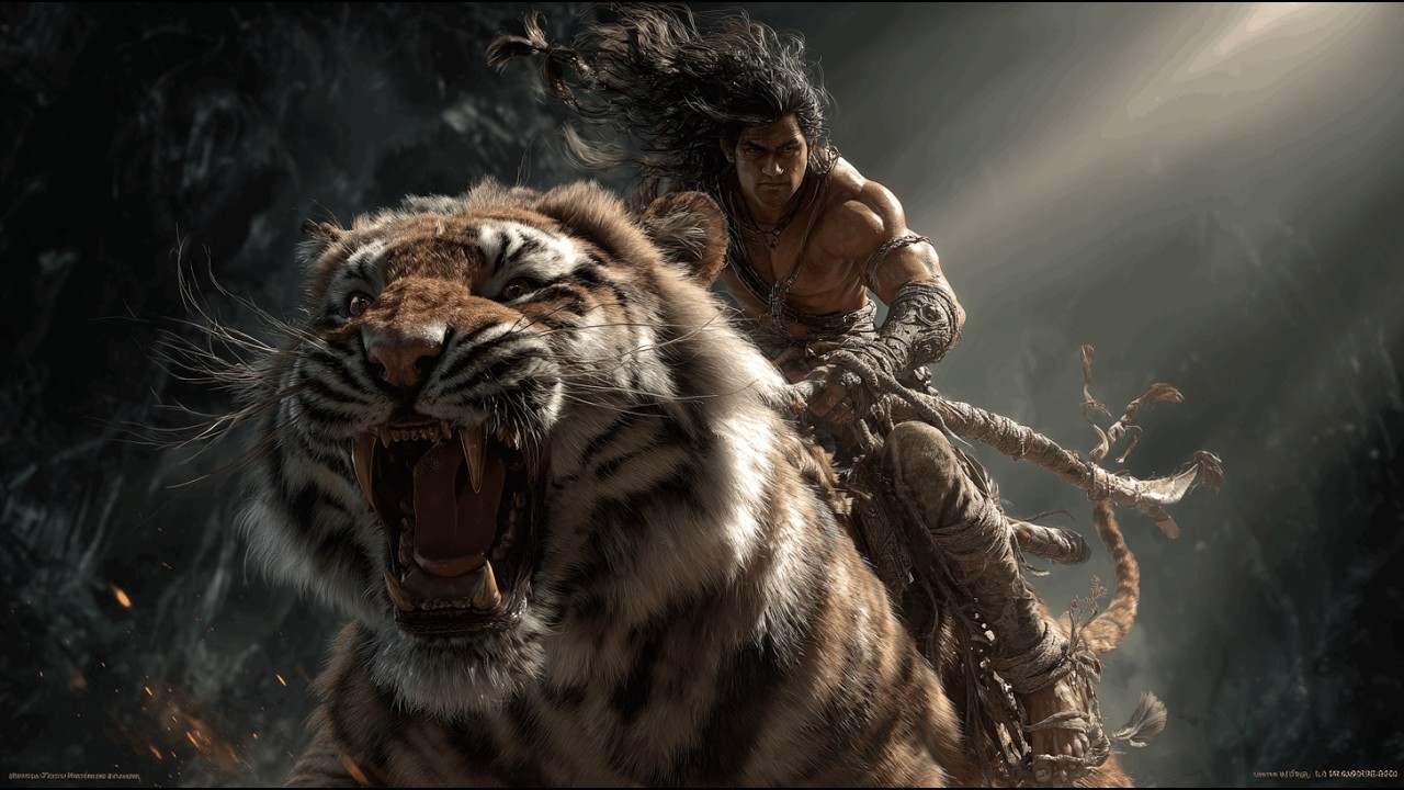 Classic Martial Arts Film: Shaolin Disciple Battles A Tiger At Night ...