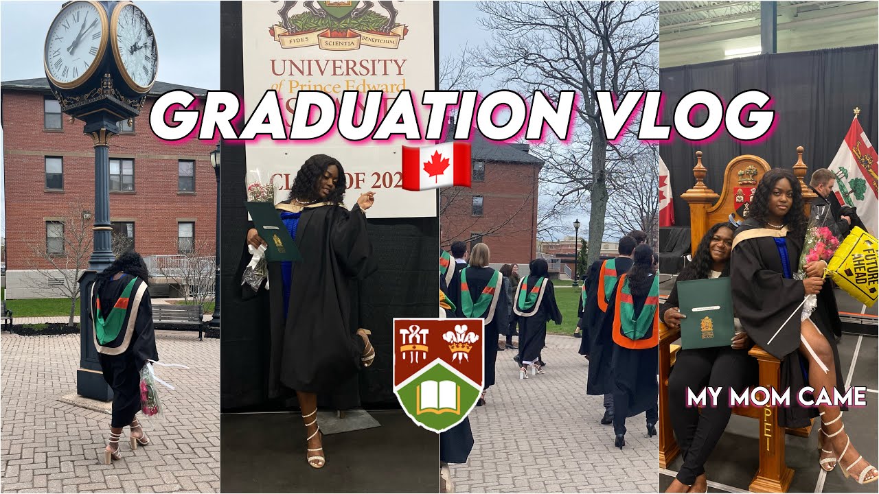 Graduation Vlog|#upei | International student in Canada 🇨🇦 - YouTube