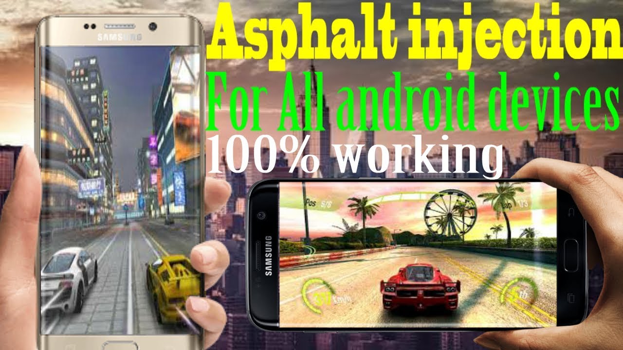 Asphalt injection||download for android devices||2018||By Gamer star ...