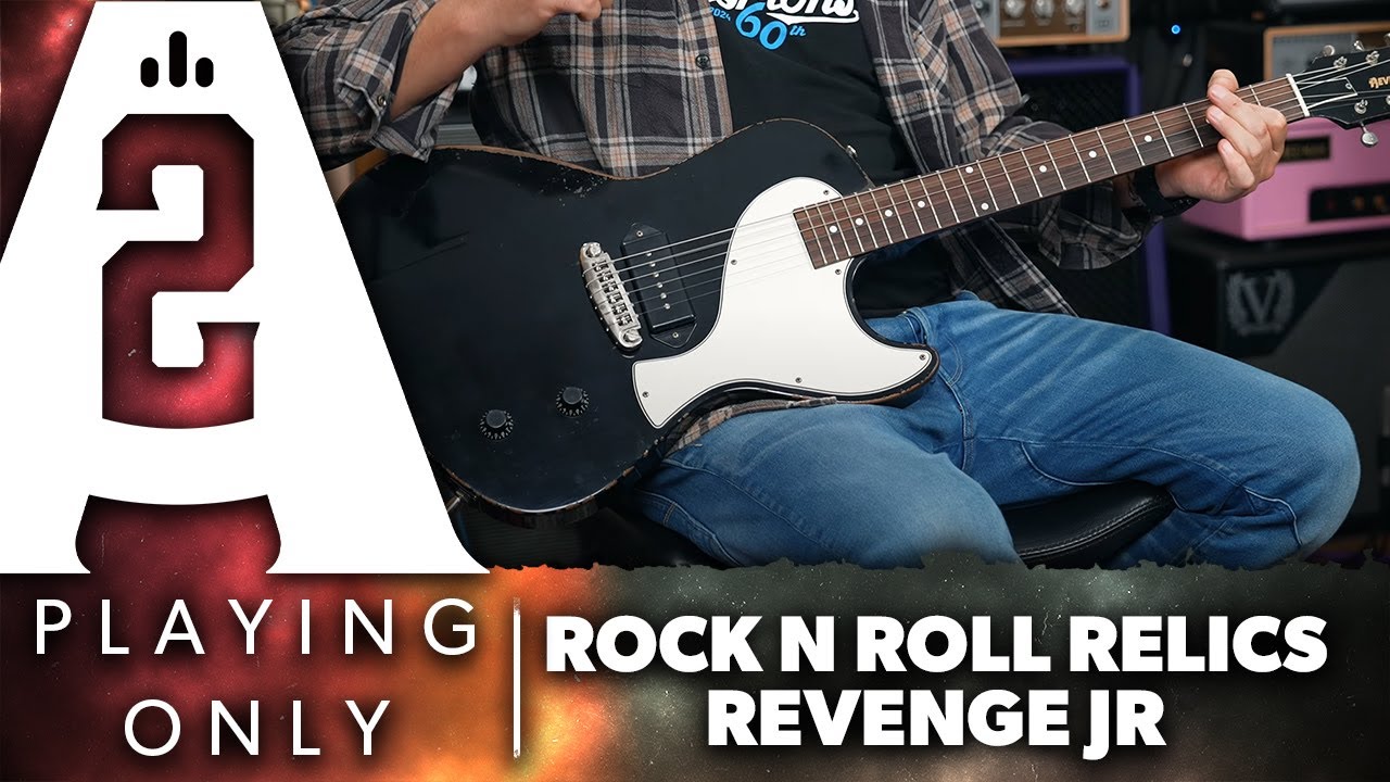 Rock N Roll Relics Revenge JR Medium Aged in Black - Full Band Playing ...