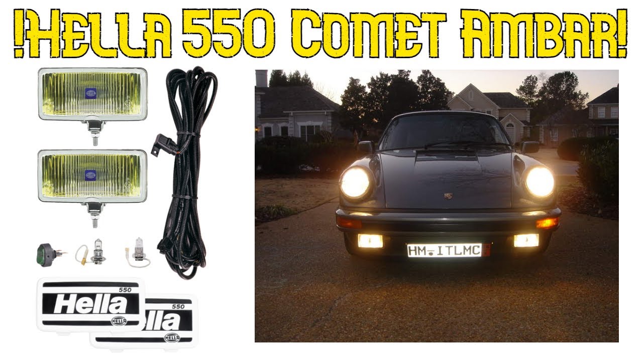 Unboxing Hella 550 Comet Ámbar, lo mejor para penetrar en la neblina ...
