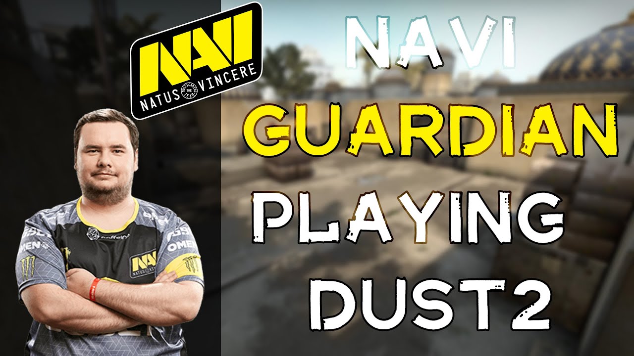 Navi Guardian playing Dust2 faceit (twitch stream) - YouTube
