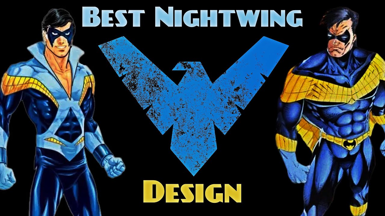 The Best Comic Book Nightwing Designs - YouTube