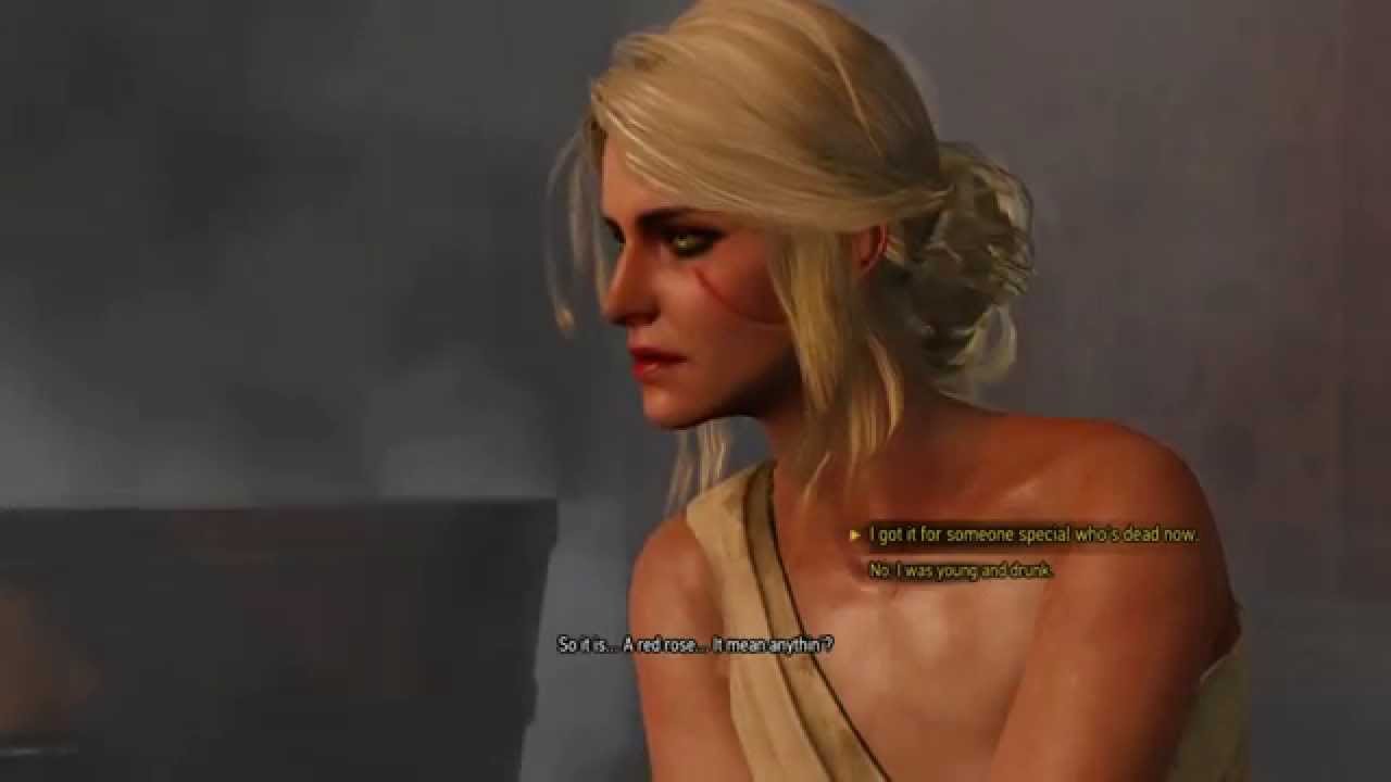 The Witcher 3 Sauna Time With Ciri Youtube