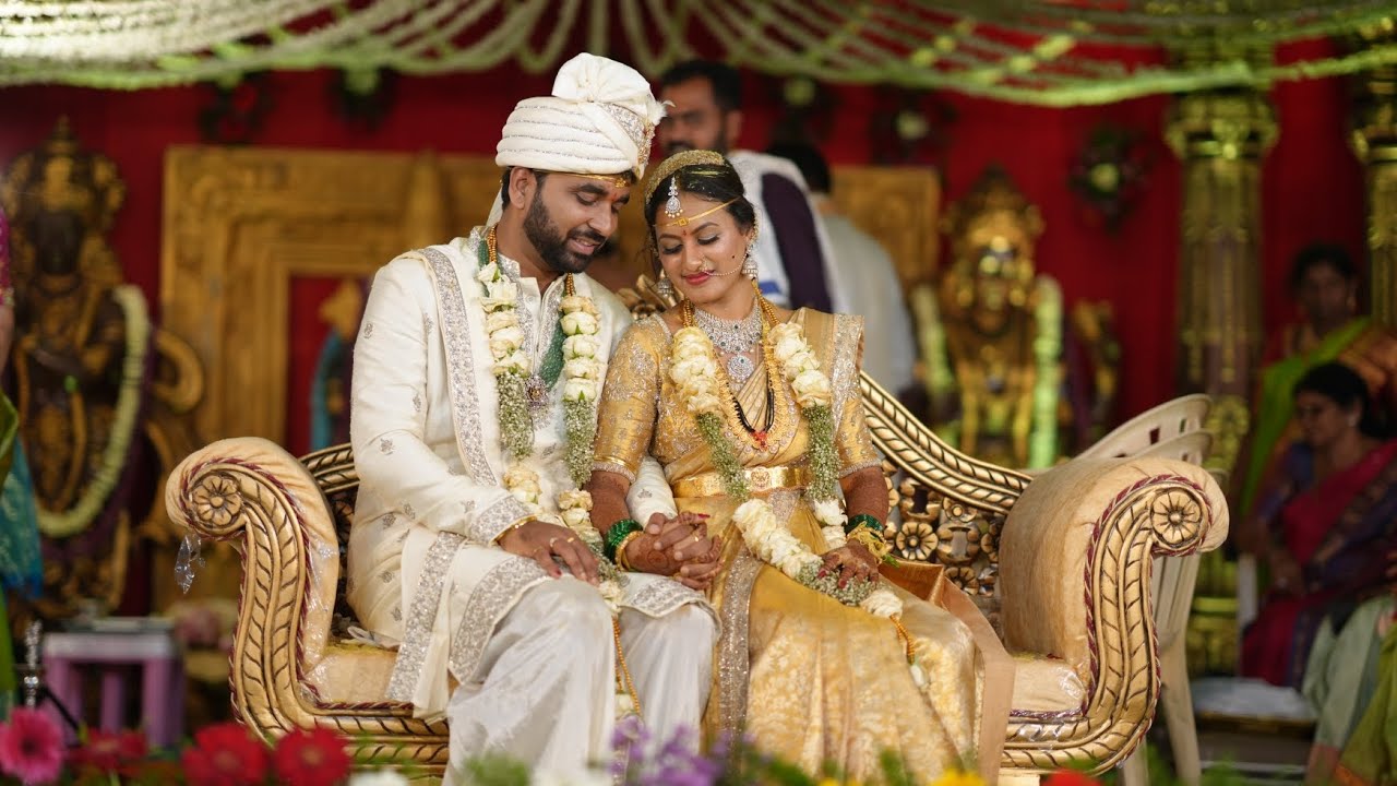 Wedding teaser of Nishiketh & Lohitha ️|#wedding #southindianwedding - YouTube