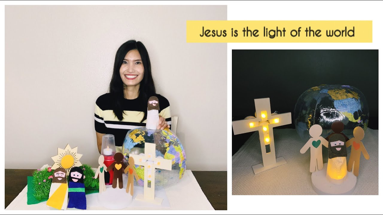 [Bible for Kids] Jesus is the light of the world-예수님은 세상의 빛&눈먼 사람을 ...