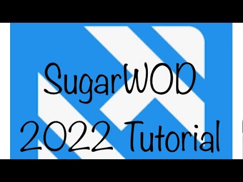 SugarWOD tutorial 2022 - YouTube