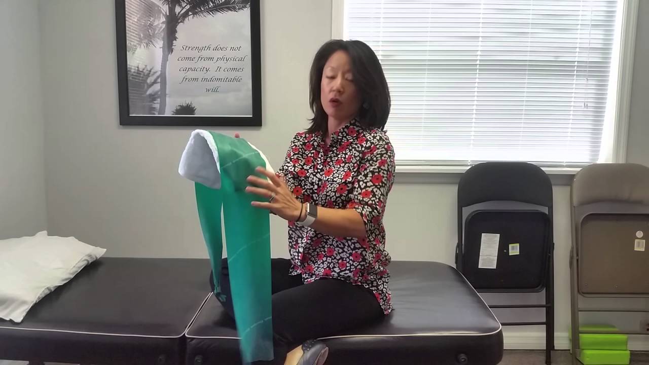 Neck retraction strengthening with tband | Pursuit Physical Therapy ...