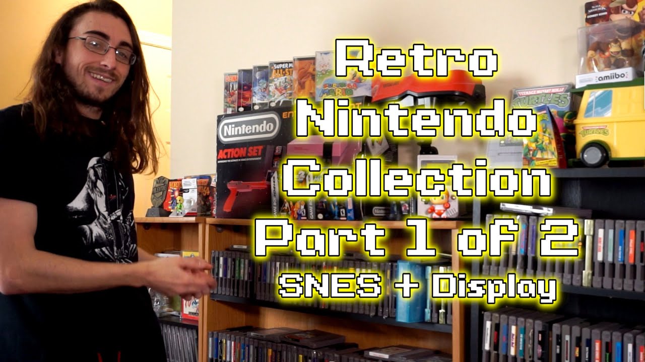 Super Nintendo Collection - Nintendo Collection Part 1 of 2 - YouTube
