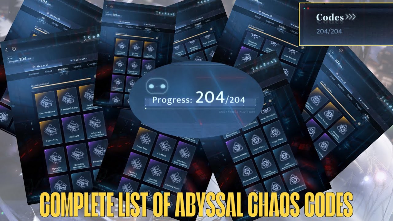 Love and Deepspace - Complete List Of Abyssal Chaos Codes - All Codes - YouTube