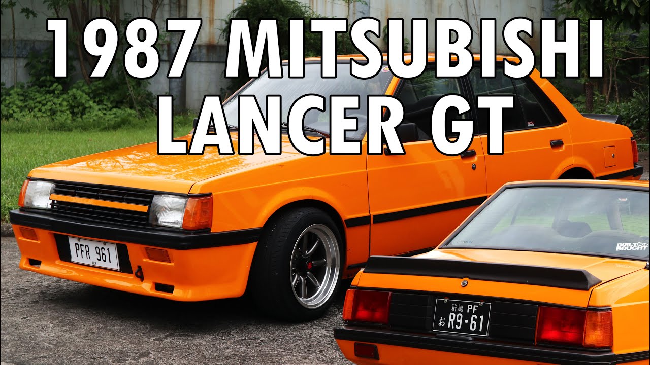 1987 Mitsubishi Lancer GT // Box Type // Philippines - YouTube