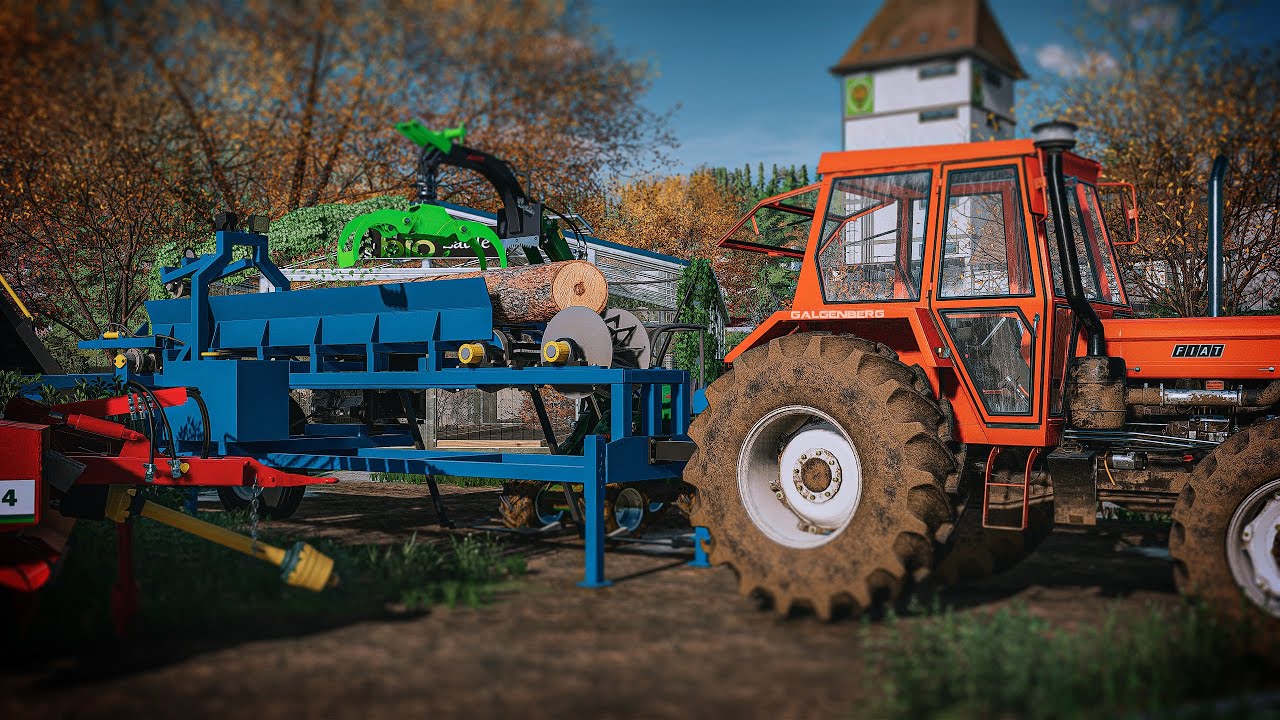 「GALGENBERG」| #17 | Bäume für den Brennholzspalter | UNCUT | LS22 - YouTube