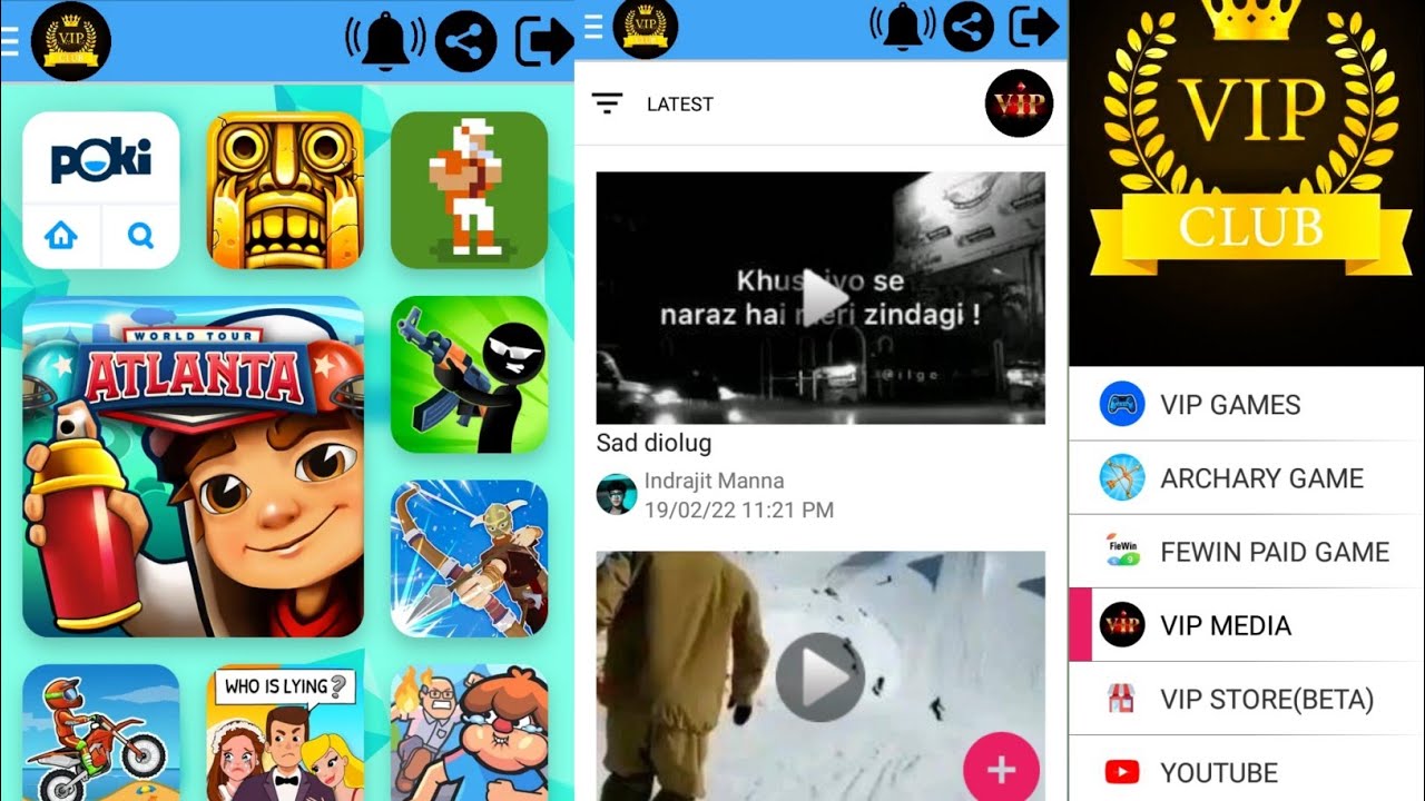 VIP club app || VIP club || My new app publish || My new app launch ...