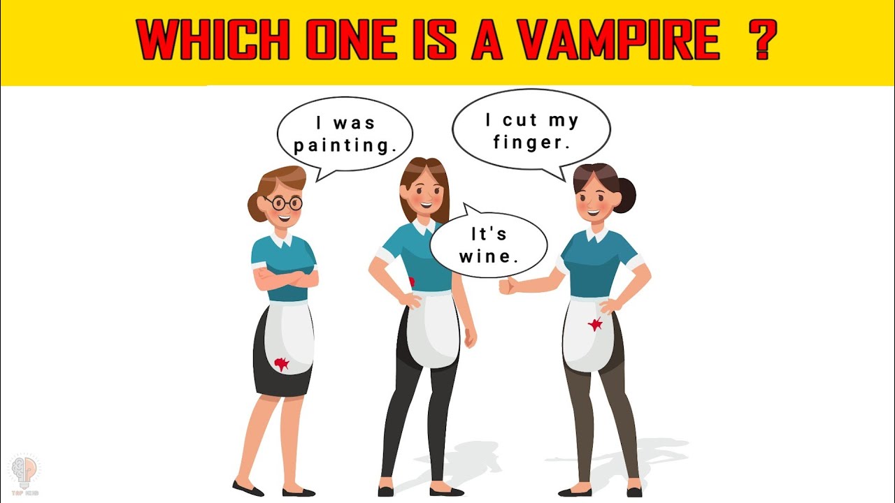 Which One Is A Vampire | Riddles | Tap Mind - YouTube