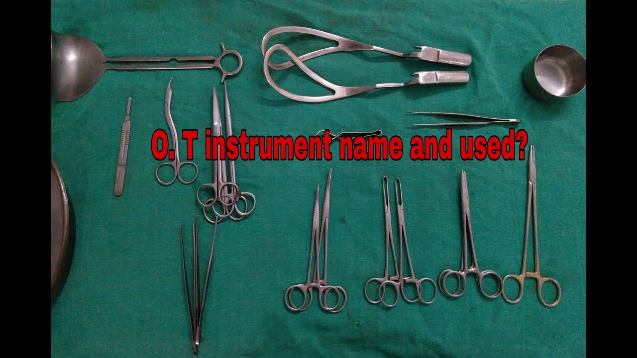 How to O. T surgery instrument uses /name? - YouTube
