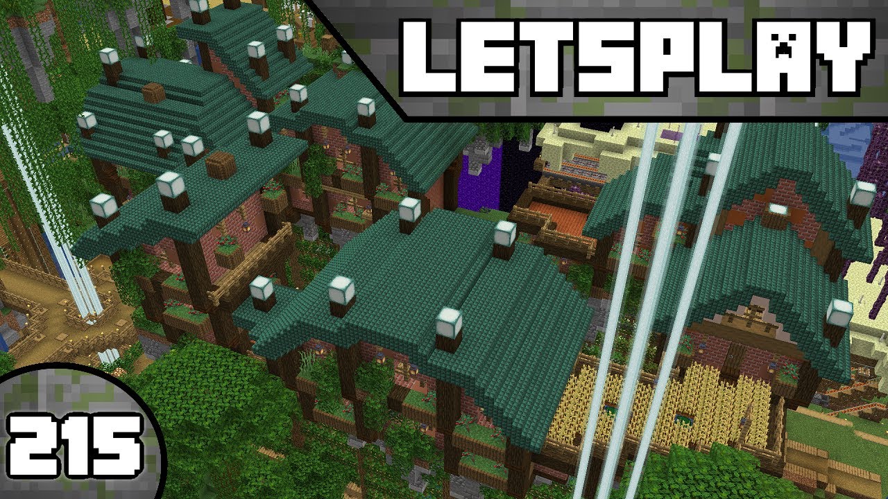 Minecraft - Letsplay #215 - Hatalmas kör falu!! - YouTube