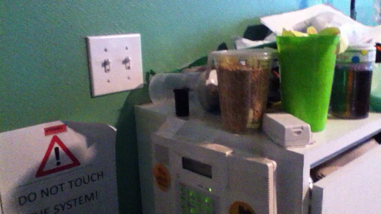 Room access control system so far just until i get a better panel - YouTube