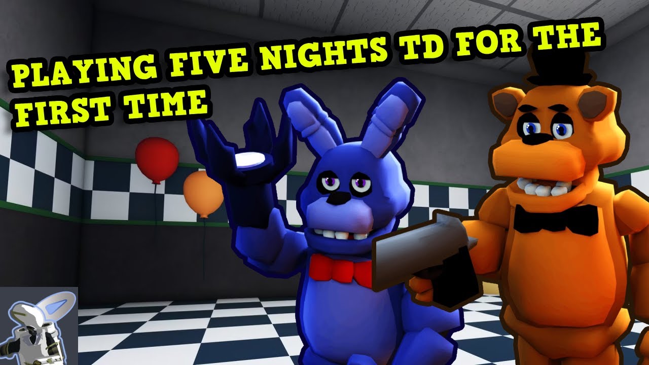 FIRST EVER PLAYTHROUGH IN FNAF INSPIRED ROBLOX GAME - YouTube