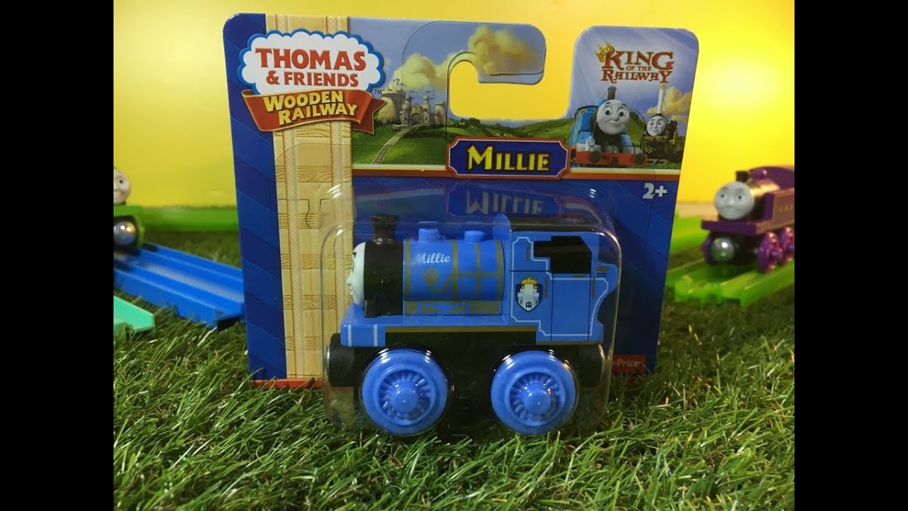 unpacking Fisher Price Wooden Railway Thomas & Friends - Millie (03475 ...
