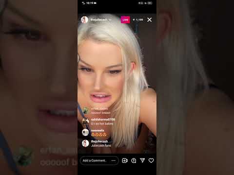Julie cash insta live session ❤️