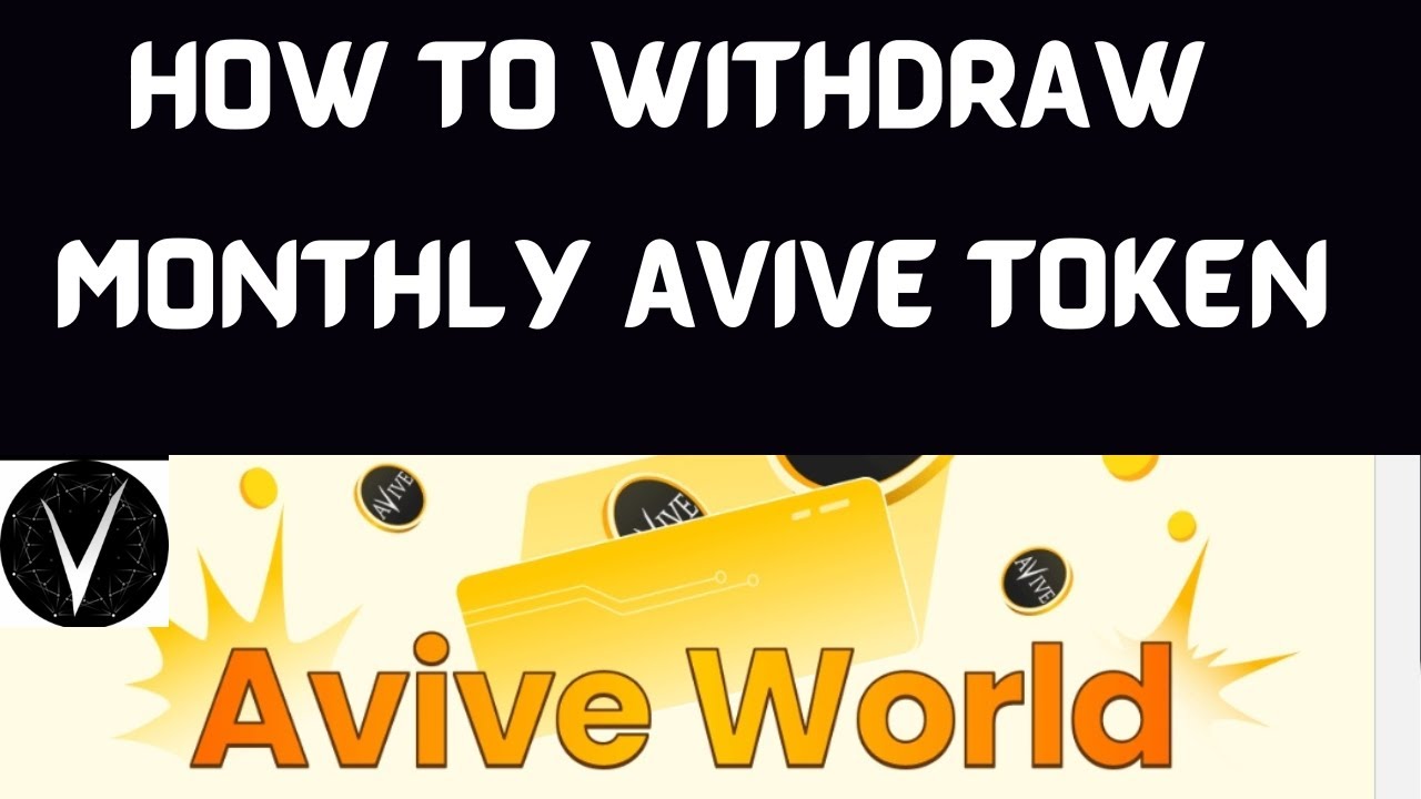 How to Withdraw Mined Avive Monthly // How to Claim Avive Monthly - YouTube
