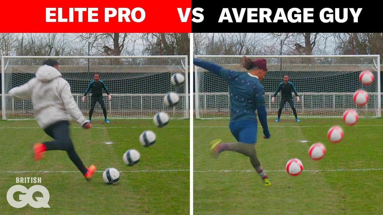 Can An Average Guy Beat Pro Footballer Raheem Sterling? | Above Average ...