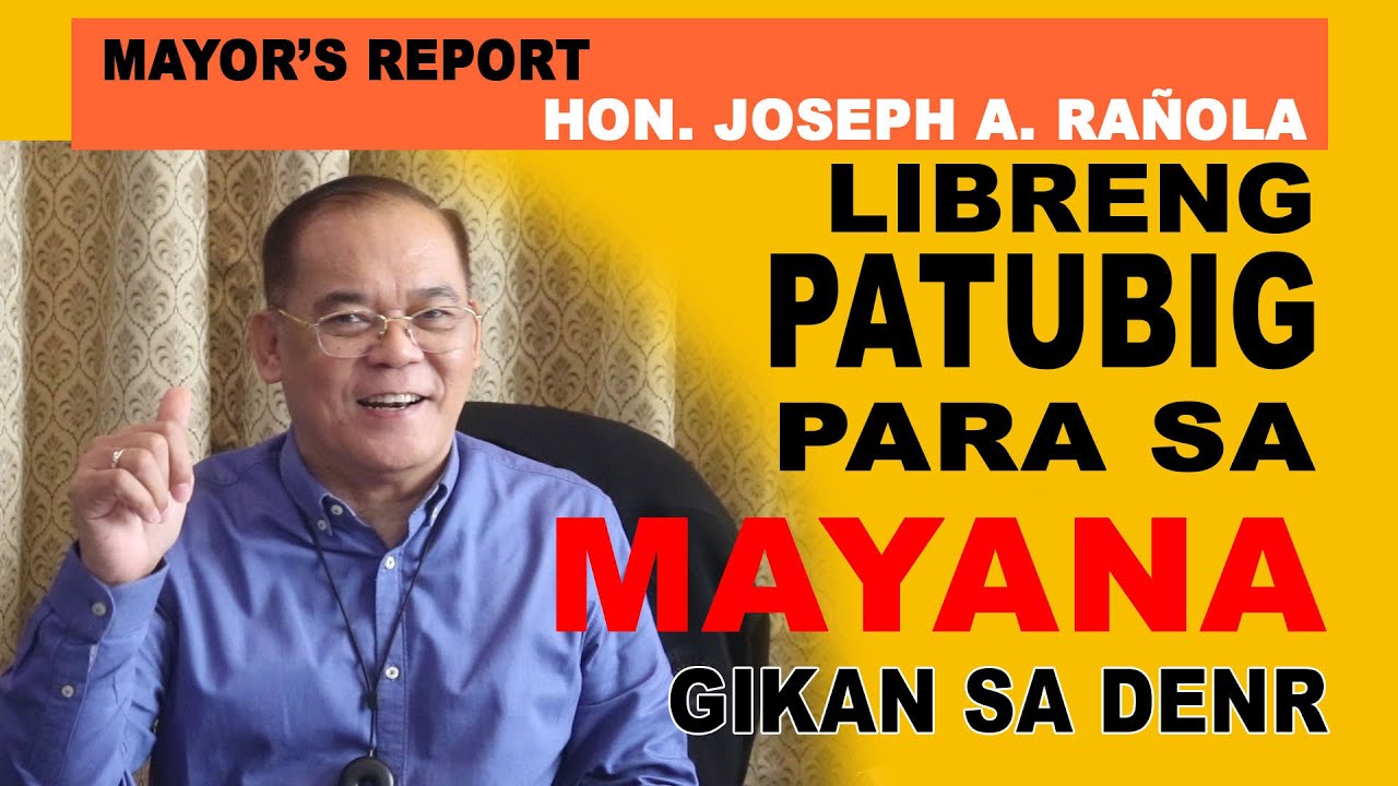 MAYOR'S REPORT HON. JOSEPH A. RANOLA - YouTube