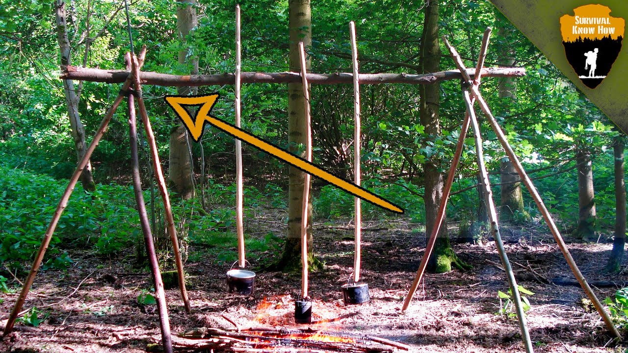 FUNDAMENTAL Bushcraft Structure? - YouTube