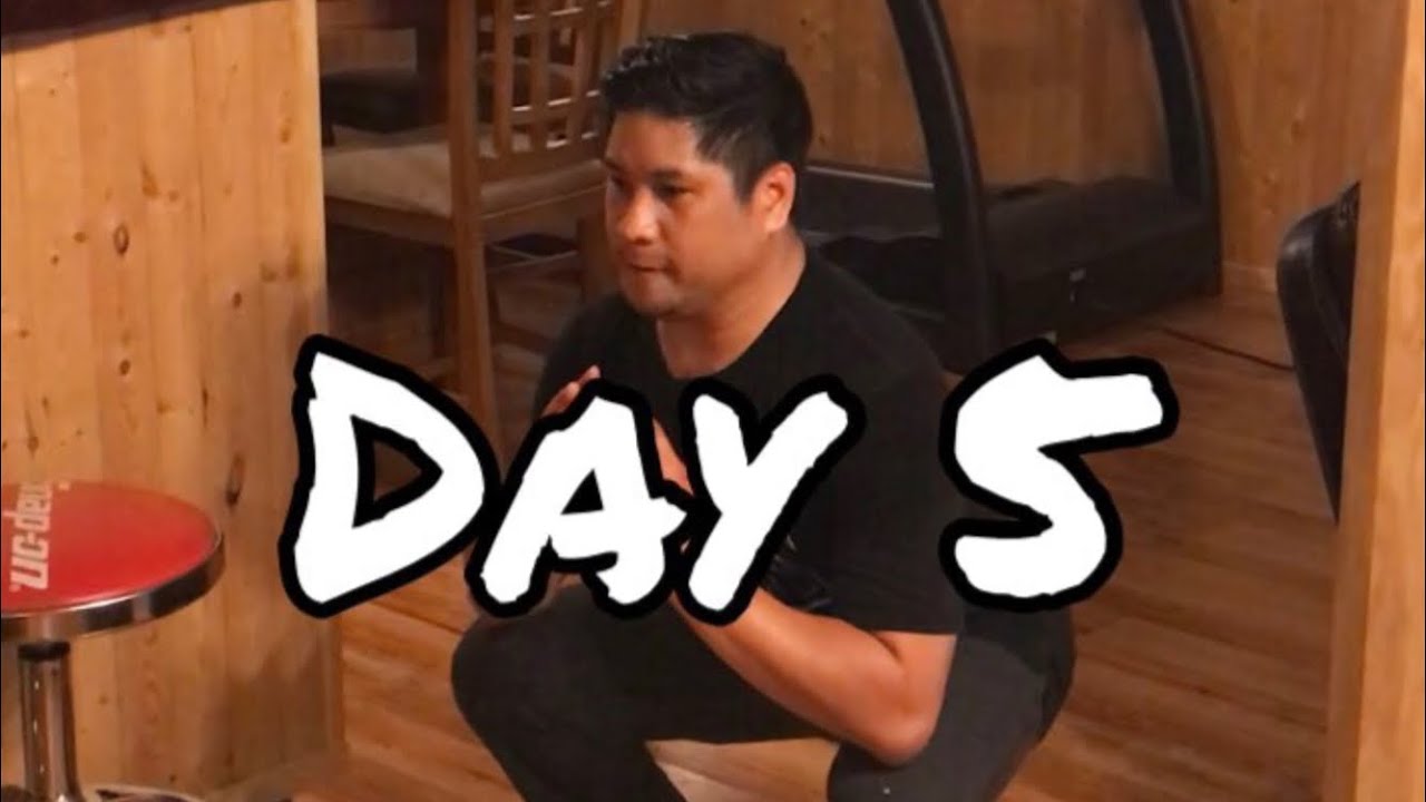 Day 5 | trying to get fit | exercises for beginners like me - YouTube