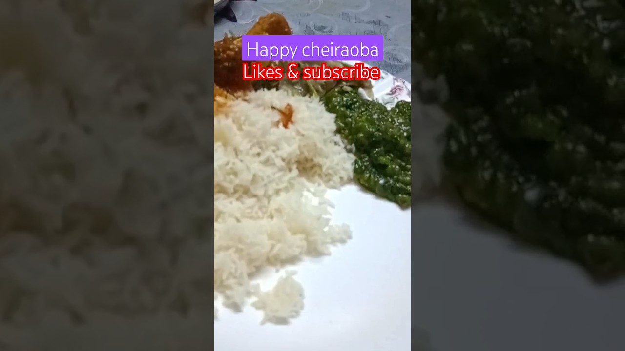 Happy cheiraoba.#food #youtube #subscribe - YouTube