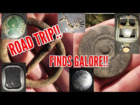 Metal Detecting Reality 12... ROAD TRIP!! Medieval Finds in the West ...