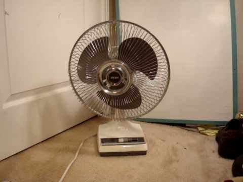 12" Gray Galaxy Desk Fan - YouTube